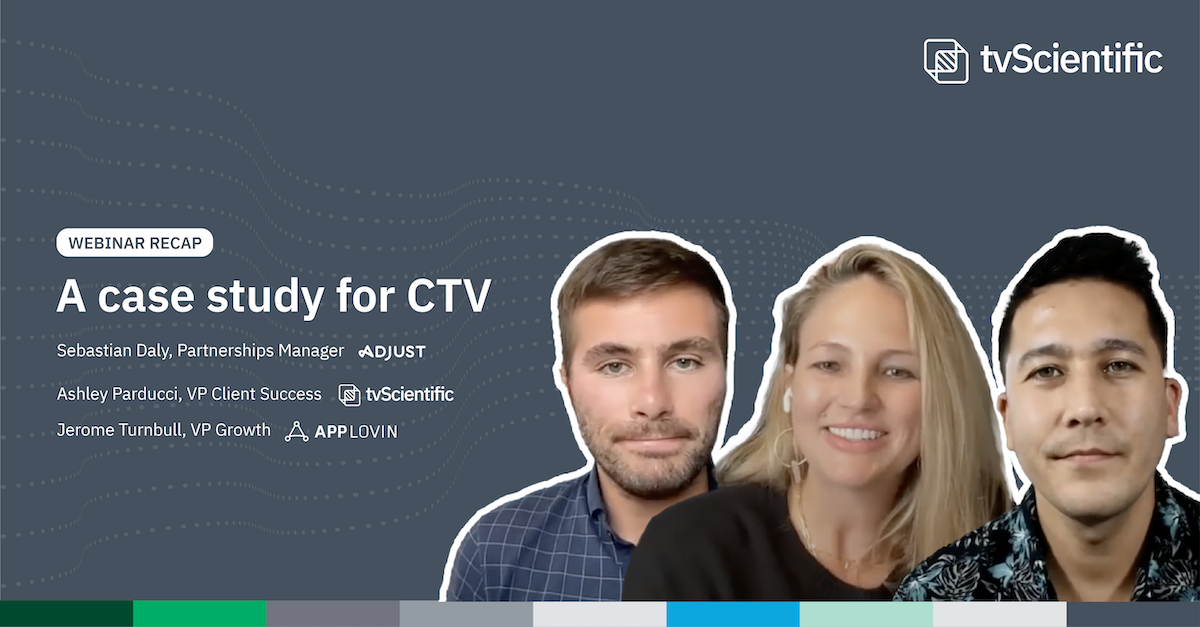 tvScientific and Adjust Success with CTV Advertising | tvScientific