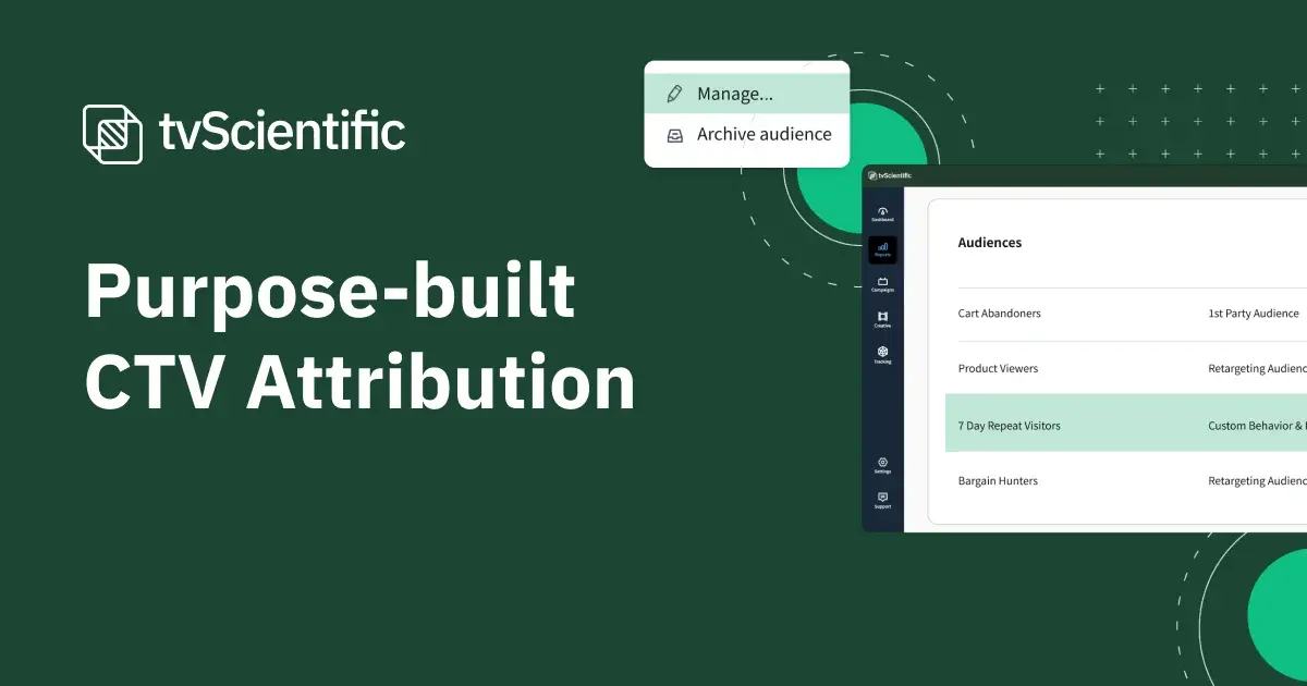 CTV Measurement & Attribution | tvScientific